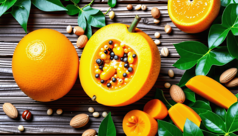 Kaki : un fruit exotique aux multiples bienfaits et recettes délicieuses